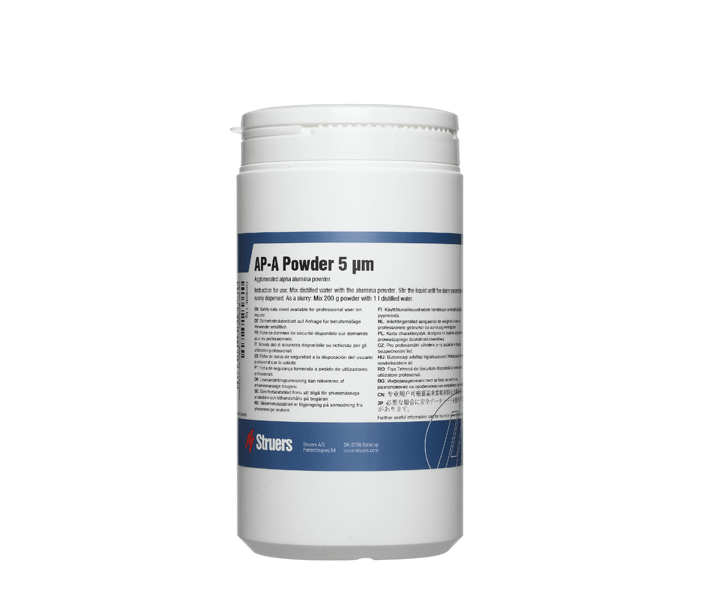 Polvo AP-A, 5 µm, 1 kg — Metalinspec MX