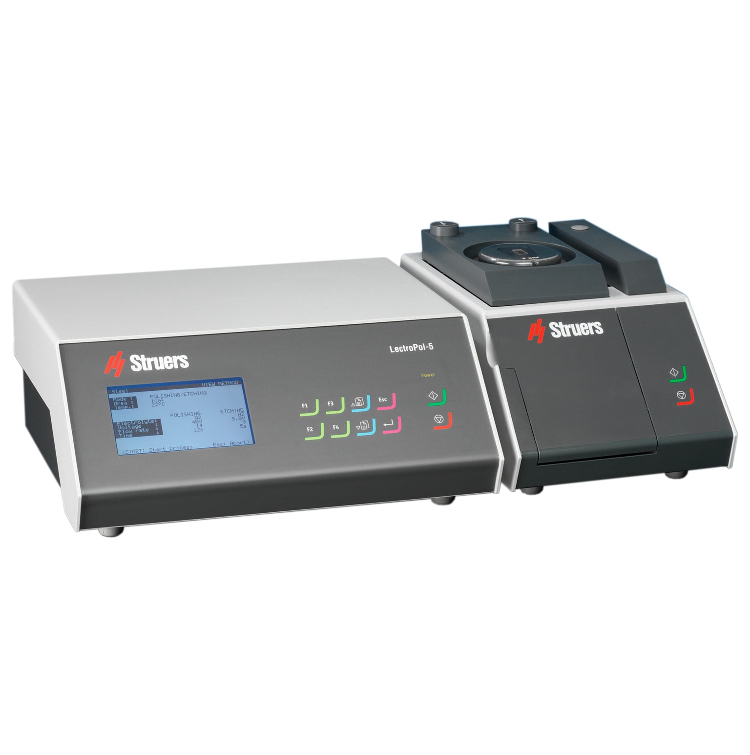 Preparación electrolítica — Metalinspec MX