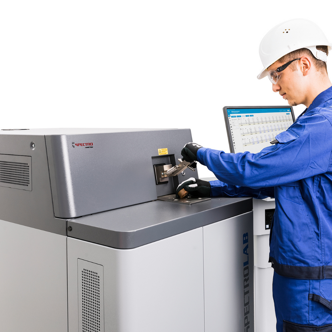 Espectrómetro de metal SPECTROLAB S — Metalinspec MX